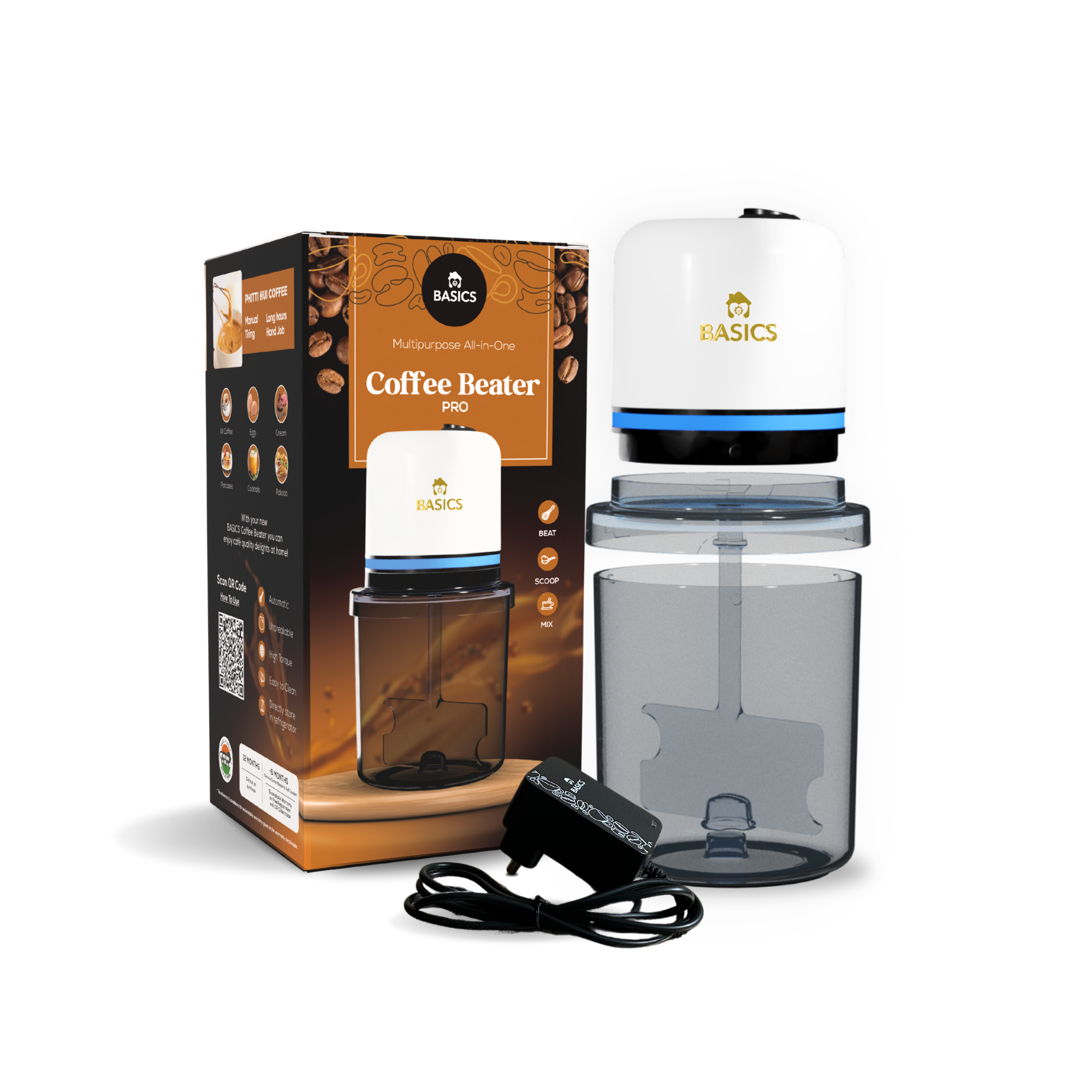 Coffee Beater Pro, Electric40W by BASICS™